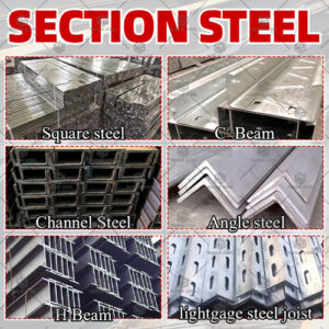 Profilés en acier à vendre - Taille réelle - Meilleur prix - Wanzhi Steel