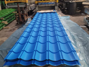 Blue Corrugated Roofing Sheets - Metal Sheet - Best Price -Wanzhi