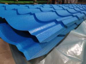 Blue Corrugated Roofing Sheets - Metal Sheet - Best Price -Wanzhi